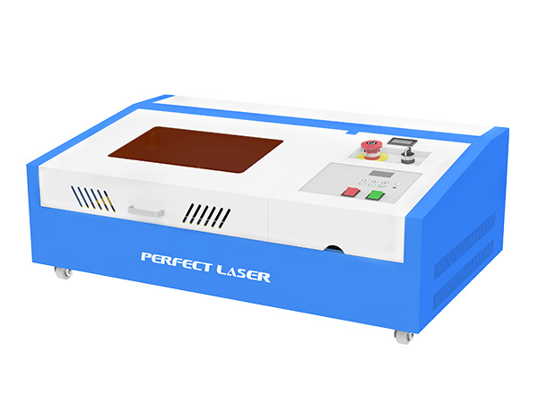 Perfect Laser 40w 50w mini rubber stamp engraving machine