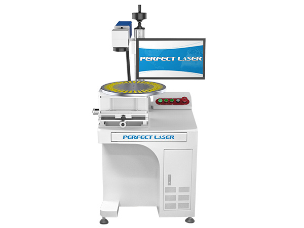 Animal Ear Tags Fiber Laser Marking Machine On Plastic Parts PEDB-420